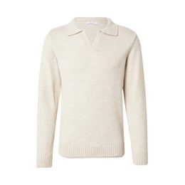ABOUT YOU Pullover 'Lino' Herren Gr&ouml;&szlig;e XL beigemeliert