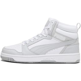 Puma High-Top Sneakers 'Rebound V6' male Grey, White size 46