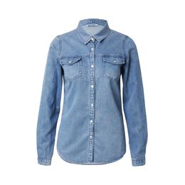 ZABAIONE Bluse 'Lo44retta' Damen Gr&ouml;&szlig;e L blue denim