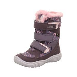 Superfit Snowboots 'Crytal' Jungen Gr&ouml;&szlig;e 25 brombeer / rosa