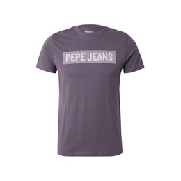Pepe Jeans T-Shirt 'AURELIO' Herren Größe XL braun / offwhite