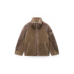 Napapijri Jacke 'FALKNER' Damen Gr&ouml;&szlig;e L dunkelbeige