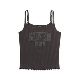 Superdry & Co Top Damen Gr&ouml;&szlig;e M/L grau / anthrazit