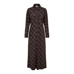Only Kleid 'ONLWren' Damen Gr&ouml;&szlig;e 38 dunkelbraun / wei&szlig; / wei&szlig;meliert Sommerkleid