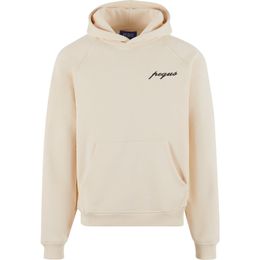 PEQUS Sweatshirt Herren Gr&ouml;&szlig;e L creme / schwarz