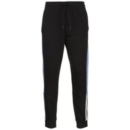 adidas Performance Sporthose Herren Größe L helllila / schwarz / weiß
