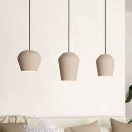 Eglo Hängeleuchte Cambaito, dreiflammig, sandfarben