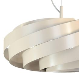 Euluna Hängeleuchte Vento, beige, Ø 50 cm