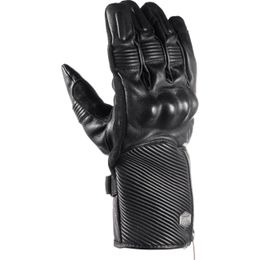 Spirit Motors David Deckhand WP Lederhandschuh lang schwarz 10 - Motorradbekleidung - Motorradhandschuhe - Motorradhandschuhe Roller