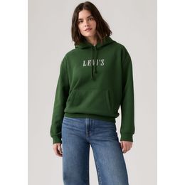 Levi's Hoodie LEVI'S "GRAPHIC EVERYDAY", Damen, Gr. M38, hoodie rhinestone se, Sweatware, Obermaterial: 58% Baumwolle, 42% Polyester, unifarben, regular fit normal, ohne Ausschnitt, Rippbündchen, Sweatshirts, mit Kapuze