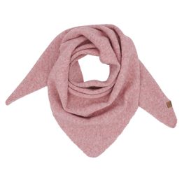 Dreieckstuch MaxiMo, Baby, rosa (dusty rose), Feinstrick, Materialmix, meliert, unifarben, Modetücher, Feinstrick, Wollanteil, meliert