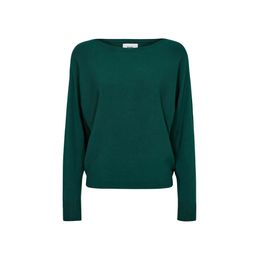 Nümph Strickpullover NÜMPH "Nümph Sweater NUDAYA", Damen, Gr. XL, rain forest, Obermaterial: 80% Viskose, 20% Polyamid, Pullover