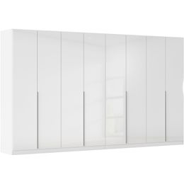 Drehtürenschrank Rauch "Kleiderschrank Schrank Garderobe AGORDO TOPSELLER Schlafzimmer", alpinweiß, hochglanz weiß, B:360cm H:210cm T:54cm, Holzwerkstoff, Schränke, durchdachte Innenausstattung, in 7 Breiten und 2 Höhen MADE IN GERMANY, Topseller