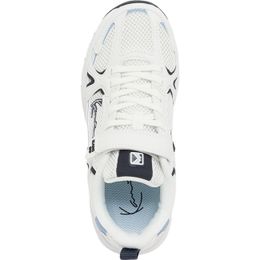 Trainingsschuh Karl Kani "Karl Kani Karl Kani Prime Runner Ps", Mädchen, Gr. 28, weiß, blau, Schuhe