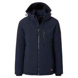 Langjacke Casamoda "Casamoda Jacke uni", Herren, Gr. L, blau, 95% Polyester, 5% Elasthan, Jacken