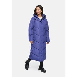 Winterjacke Marikoo "Ranja", Damen, Gr. S, blauviolet, Obermaterial: 100% Polyester; Futter: 100% Polyester; Wattierung: 100% Polyester; Ärmelfutter: 100% Polyester, Jacken, mit fester Kapuze und hohem Stehkragen
