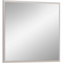 Garderobenspiegel Inosign "EDIL, 80 x 70 cm, große Spiegelfläche", kaschmir nb, B:80cm H:70cm T:2cm, FSC-zertifizierter Holzwerkstoff, Spiegel, Spiegel, Spiegelpaneel, Flurspiegel, Wandspiegel, Dielenspiegel