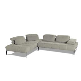 Ecksofa Calia italia, B:300cm H:77cm T:224cmecru, Wohnzimmer, Sofas, "Skyline, Made in Italy, Design-Sofa, L-Form, mit Sitztiefenverstellung",