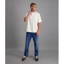 Slim-fit-Jeans "ERIC", Herren, Gr. 34, Länge 30, ocean blau used buffies, Denim/Jeans, Obermaterial: 99% Baumwolle, 1% Elasthan, Pioneer Authentic Jeans, slim fit knöchellang, Jeans, in Knöchellänge