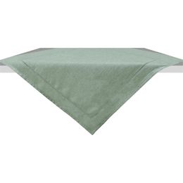 Tischdecke my home "Sebastien", grün, B:80cm L:80cm, Polyester, Tischdecken