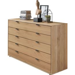Schubkastenkommode Wiemann "Cardiff Sideboard, Wäscheschrank, teilmassiv Erle, mit Schubladen", braun, B:141cm, Sideboards, Schubkästen inklusive Selbsteinzug und Dämpfung