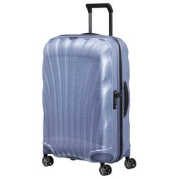 Hartschalen-Trolley Samsonite "C-LITE, verschiedene Größen und Farben", Gr. B/H/T: 46cm x 69cm x 29cm 68, lavender, Polypropylen, unifarben, Koffer, Reisekoffer Aufgabegepäck Trolley TSA-Zahlenschloss Made in Europe