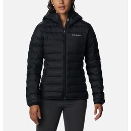 Daunenjacke Columbia "Lake 22 II Down Hooded Jacket", Damen, Gr. XL, schwarz, Obermaterial: 100% Polyester. Wattierung: 100% Daunen, normal, Jacken, Übergangsjacke die Wasserabweisend ist