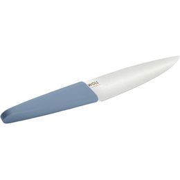 Kochmesser Woll "Cutting Edge", blau, Klingenlänge 16cm, Edelstahl, Kunststoff, Kochmesser, aus deutschem Edelstahl gemäß DIN 1.4116