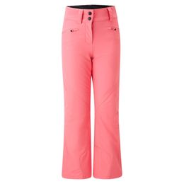 Skihose Ziener "ALIN-Z pants junior", Kinder, Gr. 128, EURO-Größen, strawberry sorbet, Obermaterial: 100% Polyester; Futter: 100% Polyamid; Wattierung: 100% Polyester, Hosen