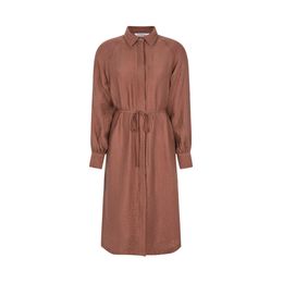 Jerseykleid Soft Rebels "Soft Rebels Dress SRJessa", Damen, Gr. L, Normalgrößen, 716 henna, Obermaterial: 47% Viskose, 35% Lyocell, 18% Polyamid, Kleider