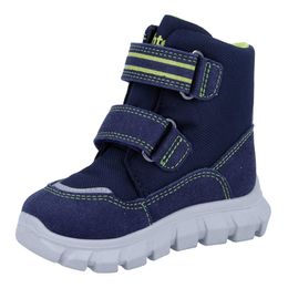 Winterstiefel Richter "Snow mini WMS: Mittel", Kinder, Gr. 23, blau, Textil, Schuhe, Snowboots mit Sympatex und WMS, Größenschablone zum Download