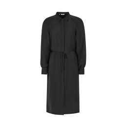 Jerseykleid Soft Rebels "Soft Rebels Dress SRJessa", Damen, Gr. L, Normalgrößen, 001 schwarz, Obermaterial: 47% Viskose, 35% Lyocell, 18% Polyamid, Kleider