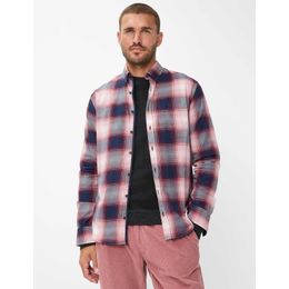 Businesshemd Brax "Style DANIEL", Herren, Gr. L, Normalgrößen, pink, Web, 100% Baumwolle, Hemden