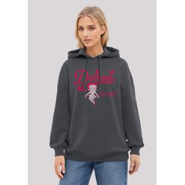 Kapuzenpullover F4NT4STIC "Betty Boop Detroit MI. Est 1930", Damen, Gr. M, off schwarz, Obermaterial: 80% Baumwolle, 20% Polyester, oversize, Pullover, Premium Qualität