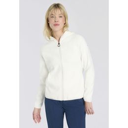 Fleecejacke CMP, Damen, Gr. 38, b.co gesso m, Obermaterial: 100% Polyester;schnell trocknend;atmungsaktiv, Jacken