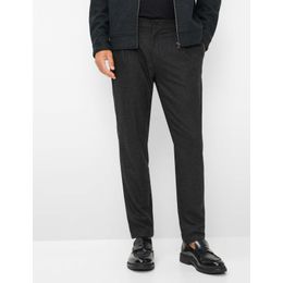 Anzughose Brax "Style TINO", Herren, Gr. 31, Länge 30, dunkelgrau, Web, 39% Schurwolle, 33% Polyester, 14% Viskose, 13% Polyamid, 1% Elasthan, Hosen