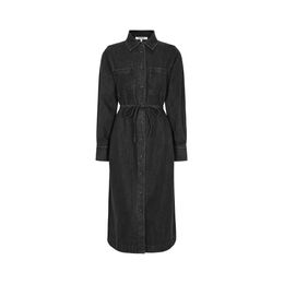 Jerseykleid Soft Rebels "Soft Rebels Dress SRKeira", Damen, Gr. L, Normalgrößen, 644 washed phantom, Obermaterial: 64% Baumwolle, 36% Lyocell, Kleider