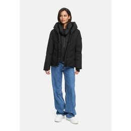 Winterjacke Marikoo "Nadiraa", Damen, Gr. L, schwarz, Obermaterial: 100% Polyester; Futter: 100% Polyester; Wattierung: 100% Polyester; Ärmelfutter: 100% Polyester, Jacken, 2-in-1 Funktion Herausnehmbare Polyester-Innenteil