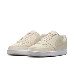 Nike Sportswear Damen Sneaker "W COURT VISION LO NN", Gr. 36,5lt orewood brn, lt orewood brn, wei&szlig;, Synthetik, Schuhe