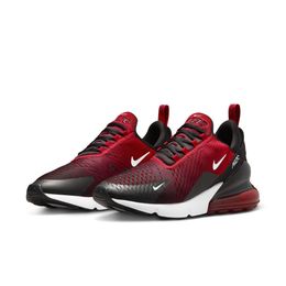 Sneaker Nike Sportswear "AIR MAX 270", Gr. 40, gym rot, weiß, schwarz, Synthetik, Textil, Schuhe