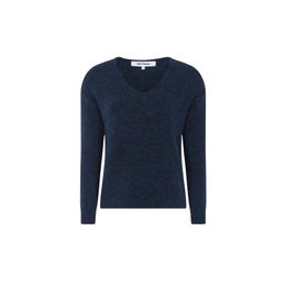 Strickpullover Soft Rebels "Soft Rebels Sweater SRAllison", Damen, Gr. L, 235 total eclipse, Obermaterial: 47% Nylon, 35% Wolle, 15% Alpaka, 3% Elasthan, Pullover
