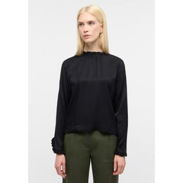 Schlupfbluse Eterna "OVERSIZE FIT", Damen, Gr. 42, schwarz, 100% Viskose, Blusen