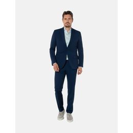 Anzug Thomas Goodwin "Anzug", Herren, Gr. 48, royal, 80% Polyester;20% Viskose, unifarben, slim fit, Anzüge, im Slim-Fit, 10103-0-20039