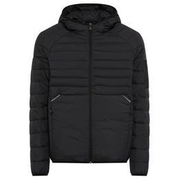 BOSS Green Herren Steppjacke "OW Urbanex JT HD"dunkelblau402, Gr. L, unifarben, Web, Obermaterial: 100% Polyester, Jacken, Kapuze, Regular Fit,