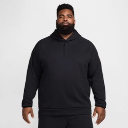 Nike Damen T-Shirt "M NK DF UV PRIMARY PO HOODIE"schwarz, schwarz, Gr. S, Obermaterial: 78% Polyester, 22% Baumwolle, Shirts