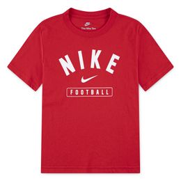 T-Shirt Nike Sportswear "NKB FOOTBALL BCS FIELD SPORT T", Kinder, Gr. 104 (4), university re, Obermaterial: 60% Baumwolle, 40% Polyester, Shirts, für Kinder