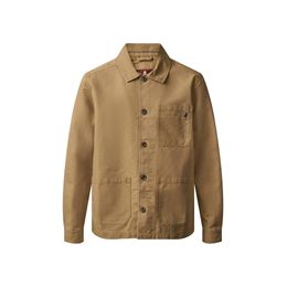 Langarmhemd MCS "MCS Shirt Craig", Herren, Gr. L, Normalgrößen, otter, Obermaterial: 100% Baumwolle, Hemden