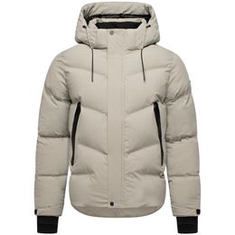 Steppjacke STONE HARBOUR "Livianoo XX", Herren, Gr. S (48), altsilberfarben, Obermaterial: 100% Polyester; Innenfutter: 100% Polyester; Wattierung: 100% Polyester; Ärmelfutter: 100% Polyester, gerade hüftbedeckend, hoch geschlossener Ausschnitt, eng Bündchen mit Daumenlöchern, Jacken, Herren Winterjacke mit (abnehmbarer) Kapuze