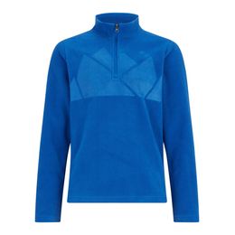Sweatshirt Ziener "JONKI-Z midlayer junior", M&auml;dchen, Gr. 104, blau (cobalt blau), Obermaterial: 100% Polyester, Sweatshirts Sweatshirt