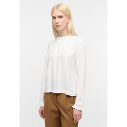 Schlupfbluse Eterna "OVERSIZE FIT", Damen, Gr. 44, weiß (off, weiß), 100% Viskose, Blusen Schlupfbluse